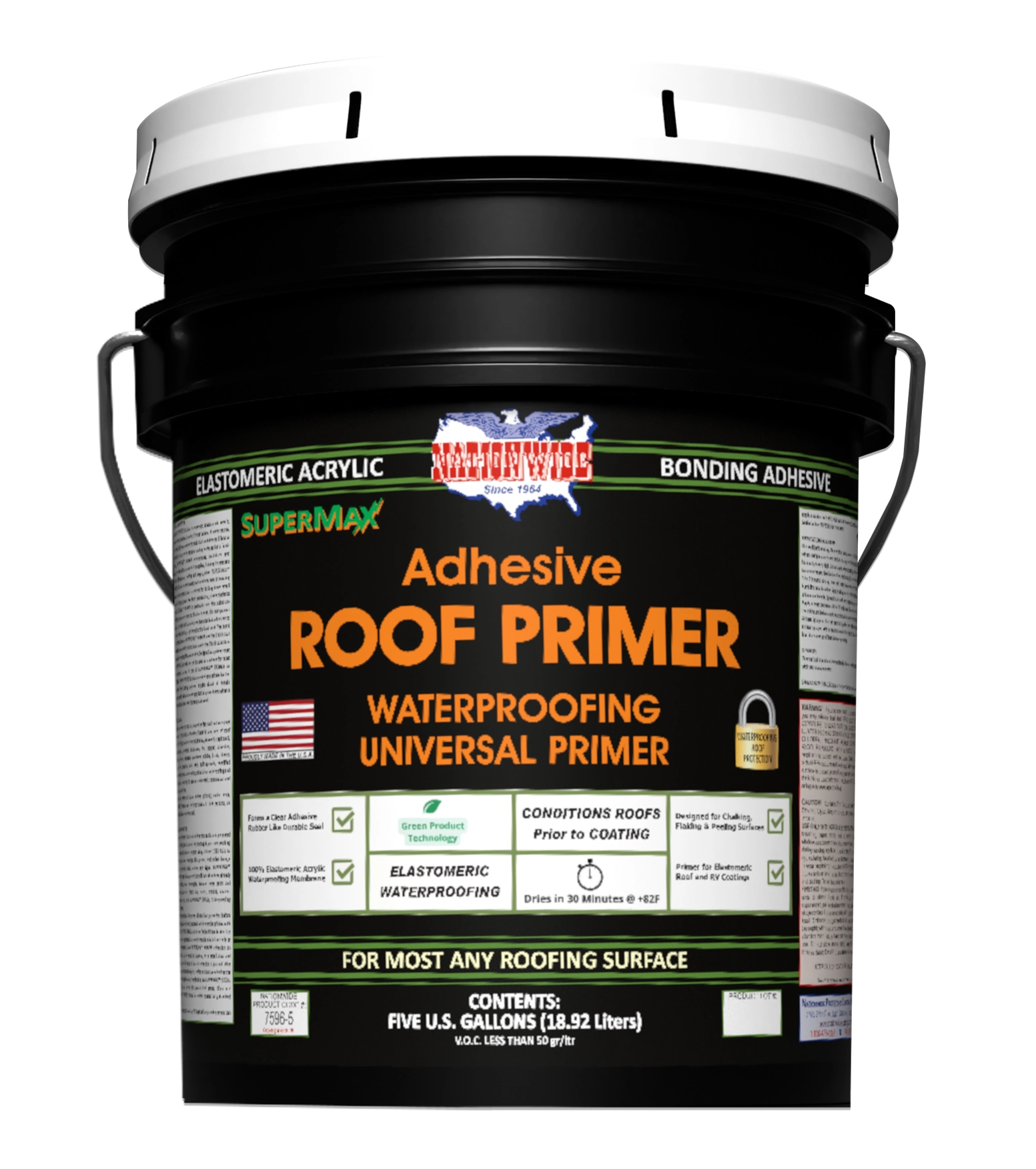 SUPERMAX™ Roof Coating Primer – Nationwide Protective Coatings Mfrs ...